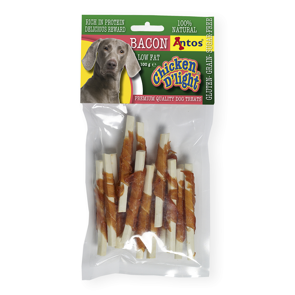 Chicken D'light Bacon 100 gr - Antos